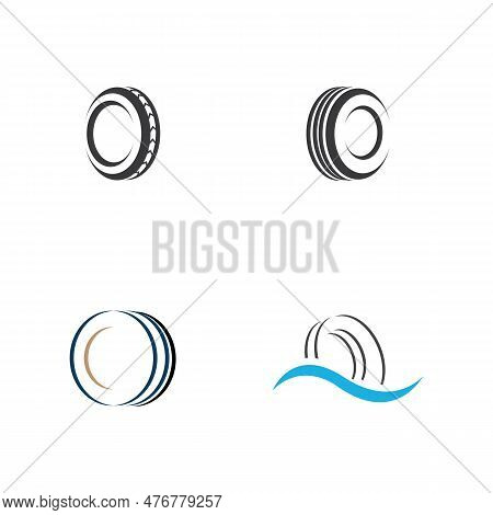 Tire Logo Symbol Vector & Photo (Free Trial) | Bigstock