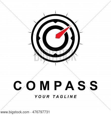 Compass Logo Vector Vector & Photo (Free Trial) | Bigstock