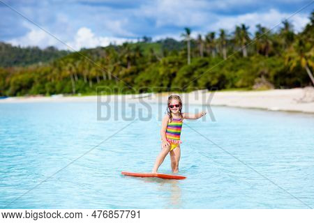Child Surfing On Image & Photo (Free Trial) | Bigstock