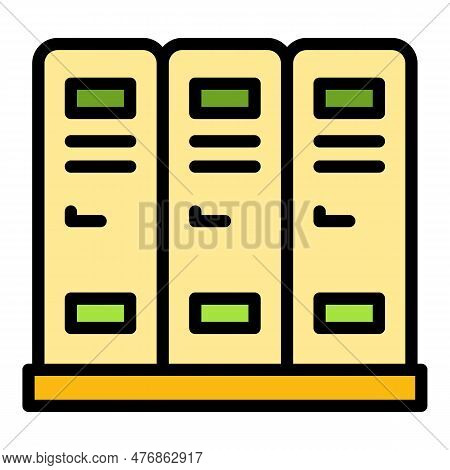 School Folders Icon. Vector & Photo (Free Trial) | Bigstock
