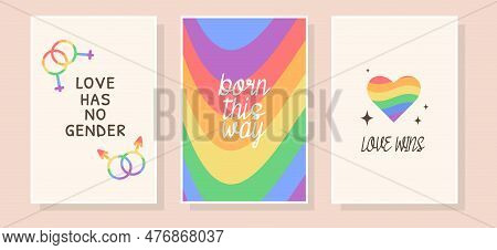 Card Collection Lgbtq Vector & Photo (Free Trial) | Bigstock