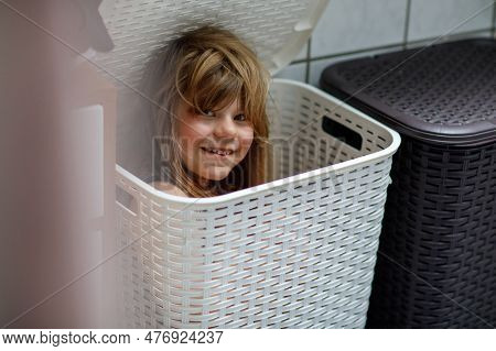 Little Girl Hide Image & Photo (Free Trial) | Bigstock