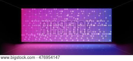 Realistic Led Screen Vector & Photo (Free Trial) | Bigstock