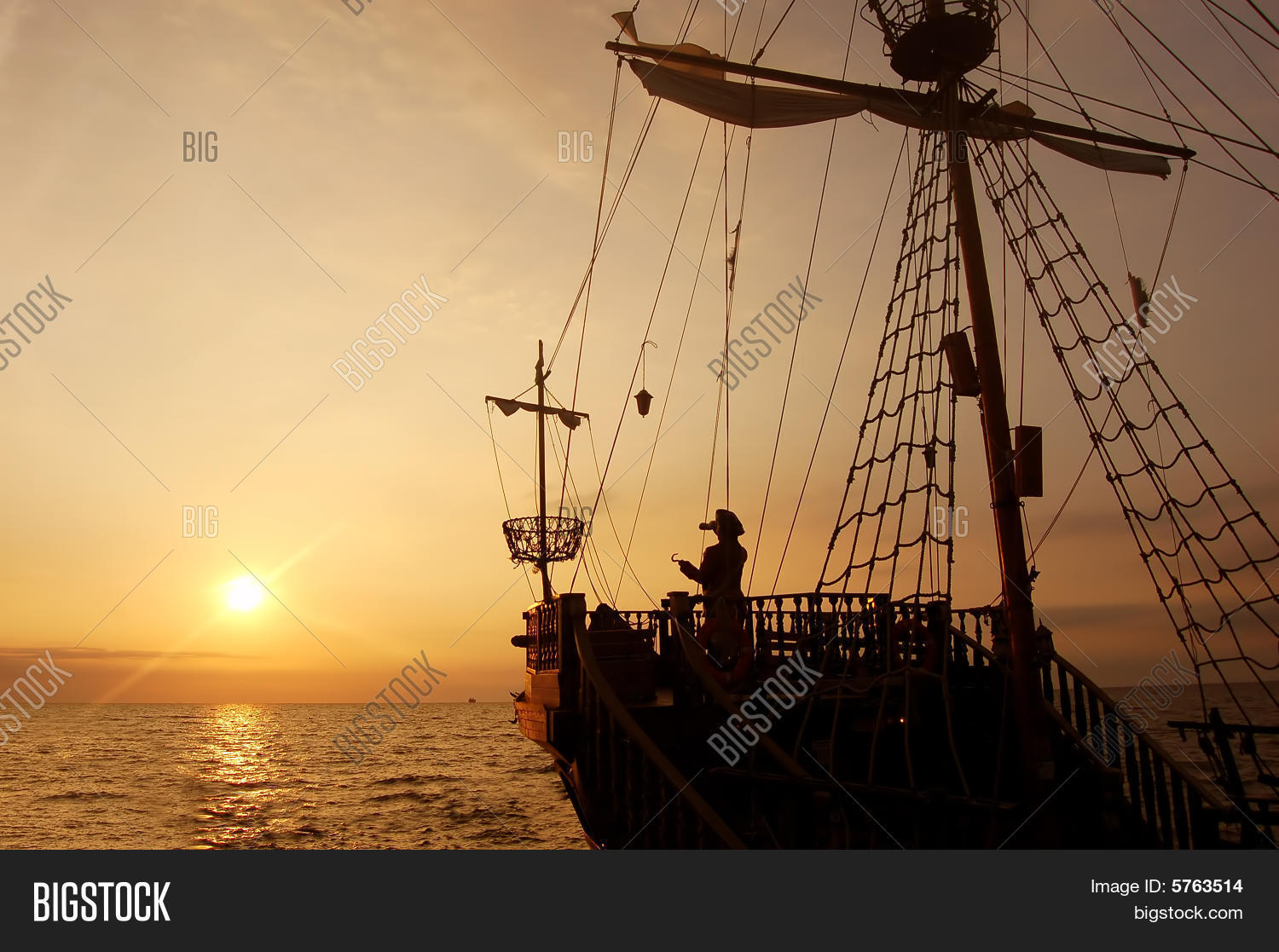 Pirate Ship Image & Photo (Free Trial) | Bigstock