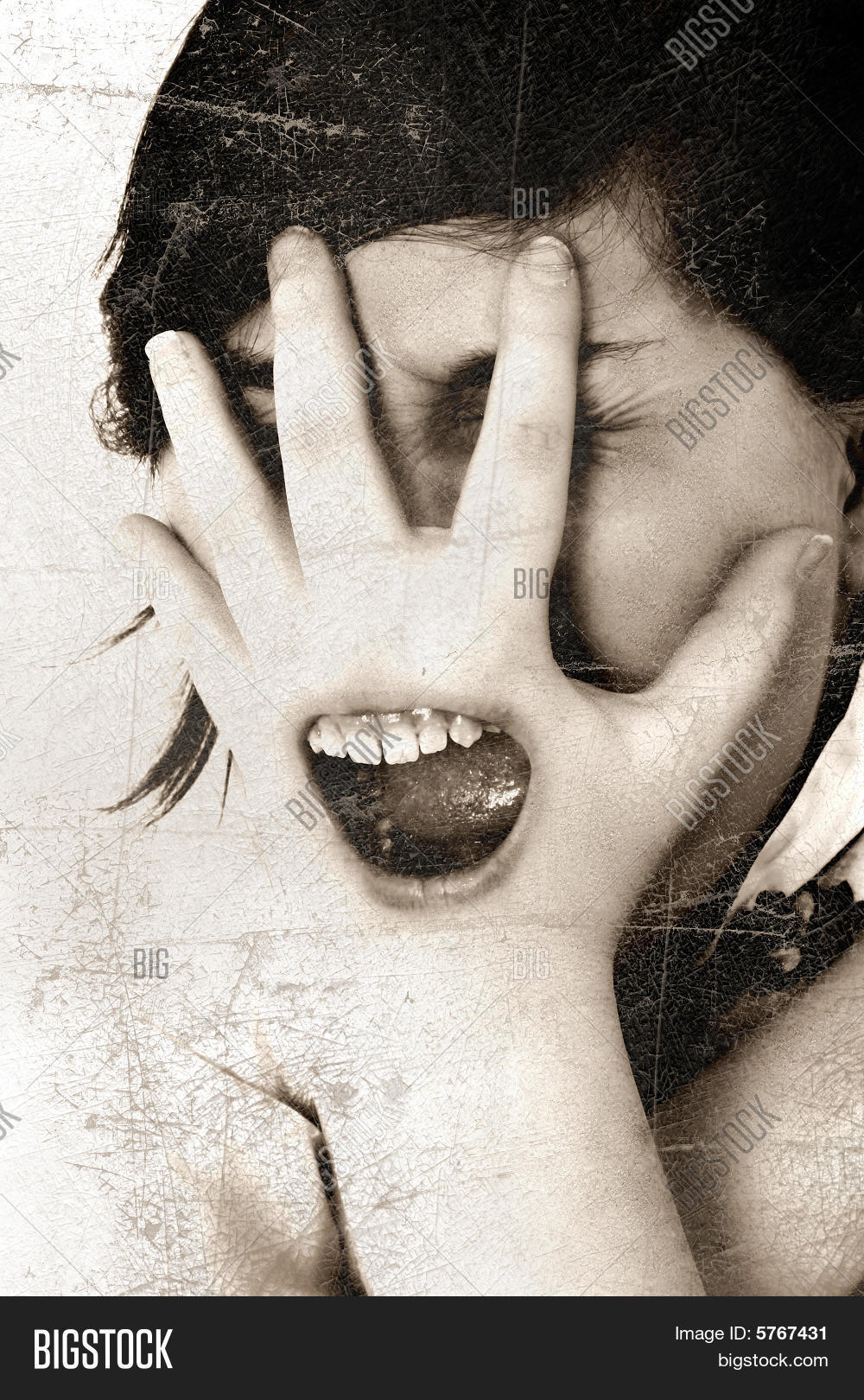 Screaming Image & Photo (Free Trial) | Bigstock