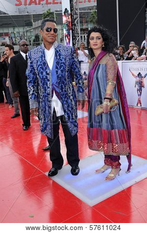 Jermaine Jackson And Halima Rashid