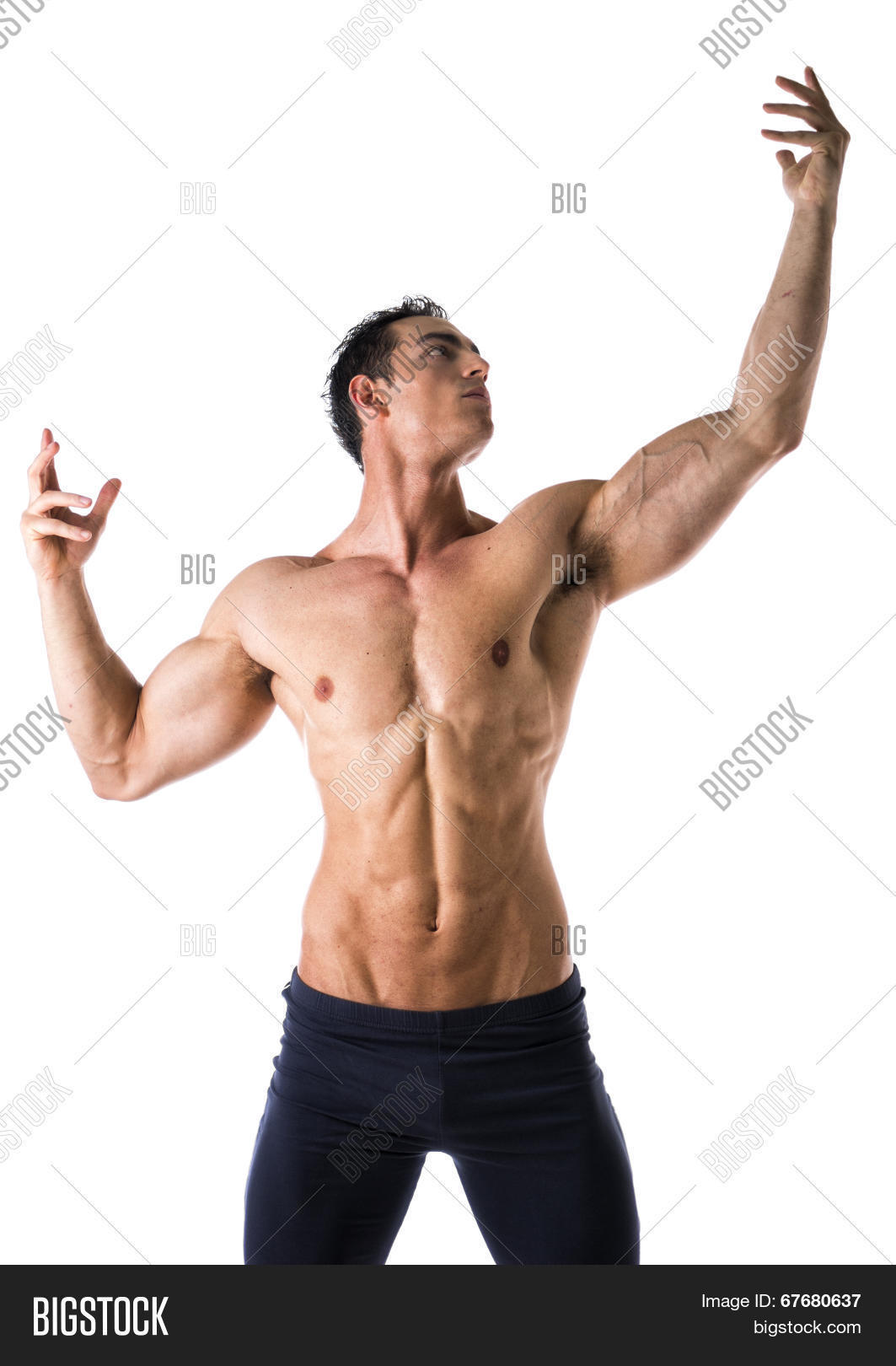 Handsome Shirtless Image And Photo Free Trial Bigstock