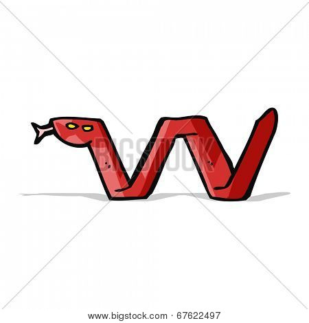 Cartoon Snake Symbol Vector & Photo (Free Trial) | Bigstock