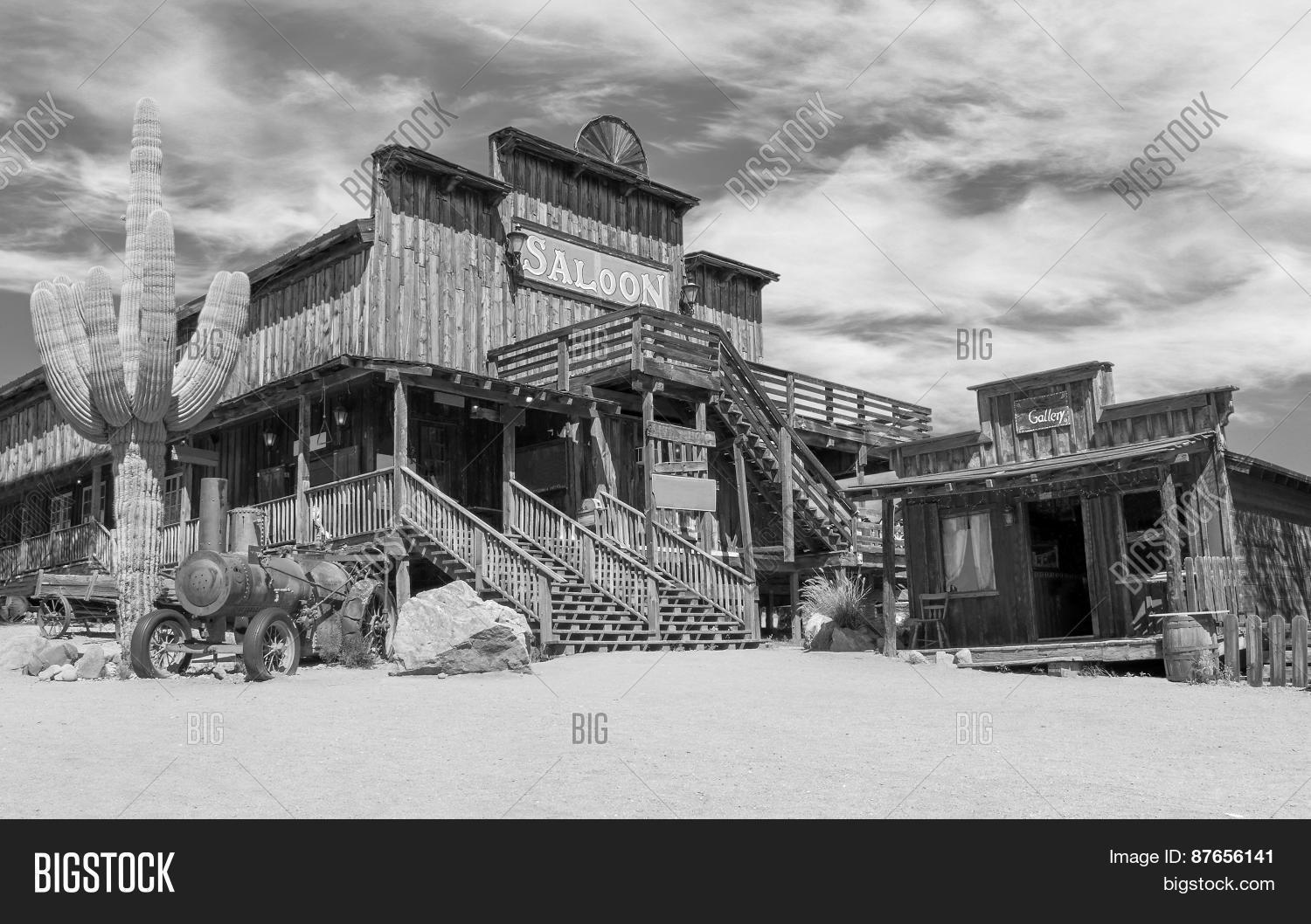 Cowboy Town Image & Photo (Free Trial) | Bigstock