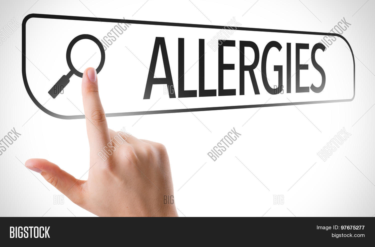 Allergies Written Image & Photo (Free Trial) | Bigstock