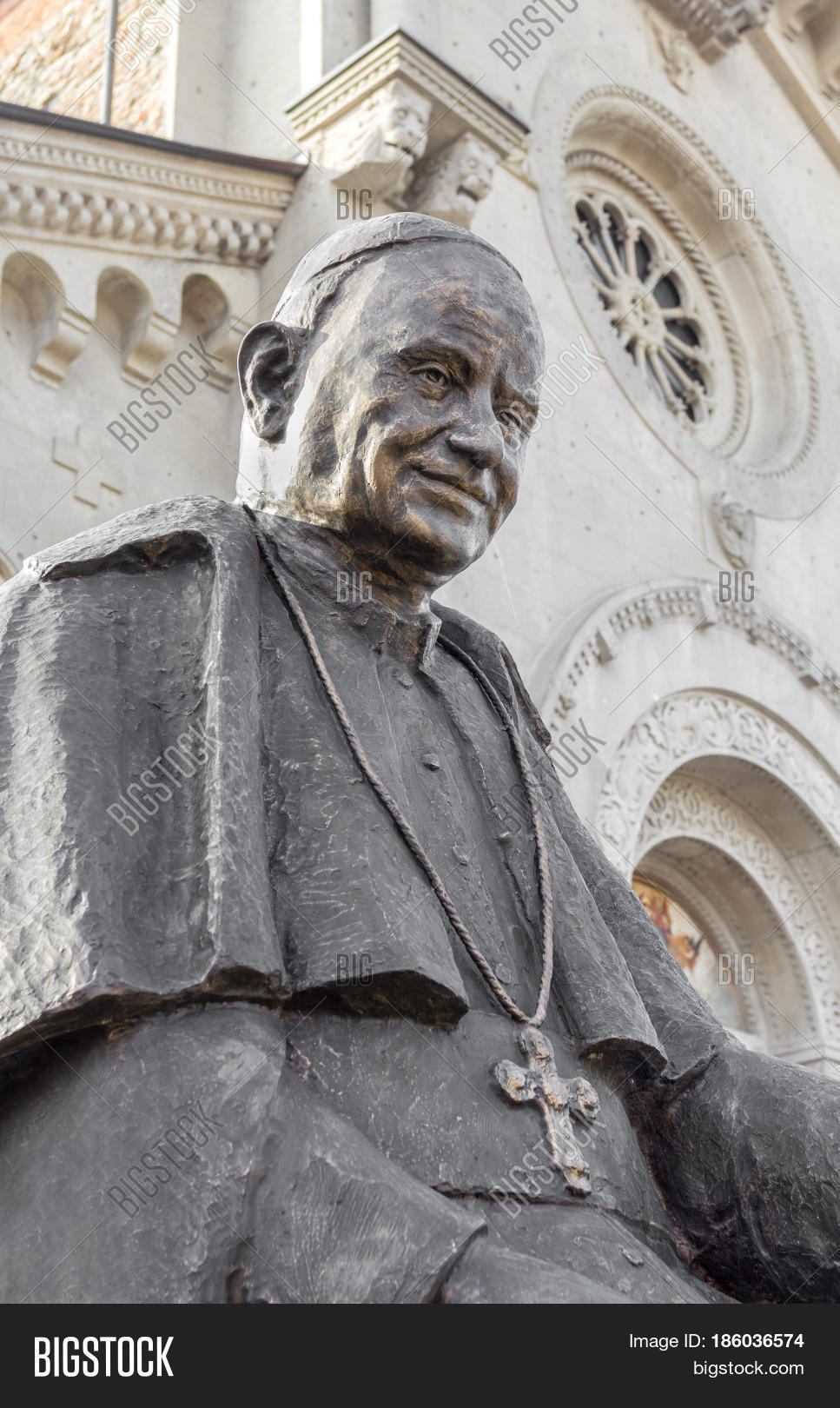 Statue Pope John XIII Image & Photo (Free Trial) | Bigstock