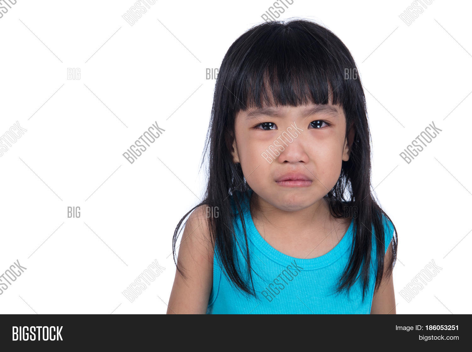 Young Asian Crying Telegraph