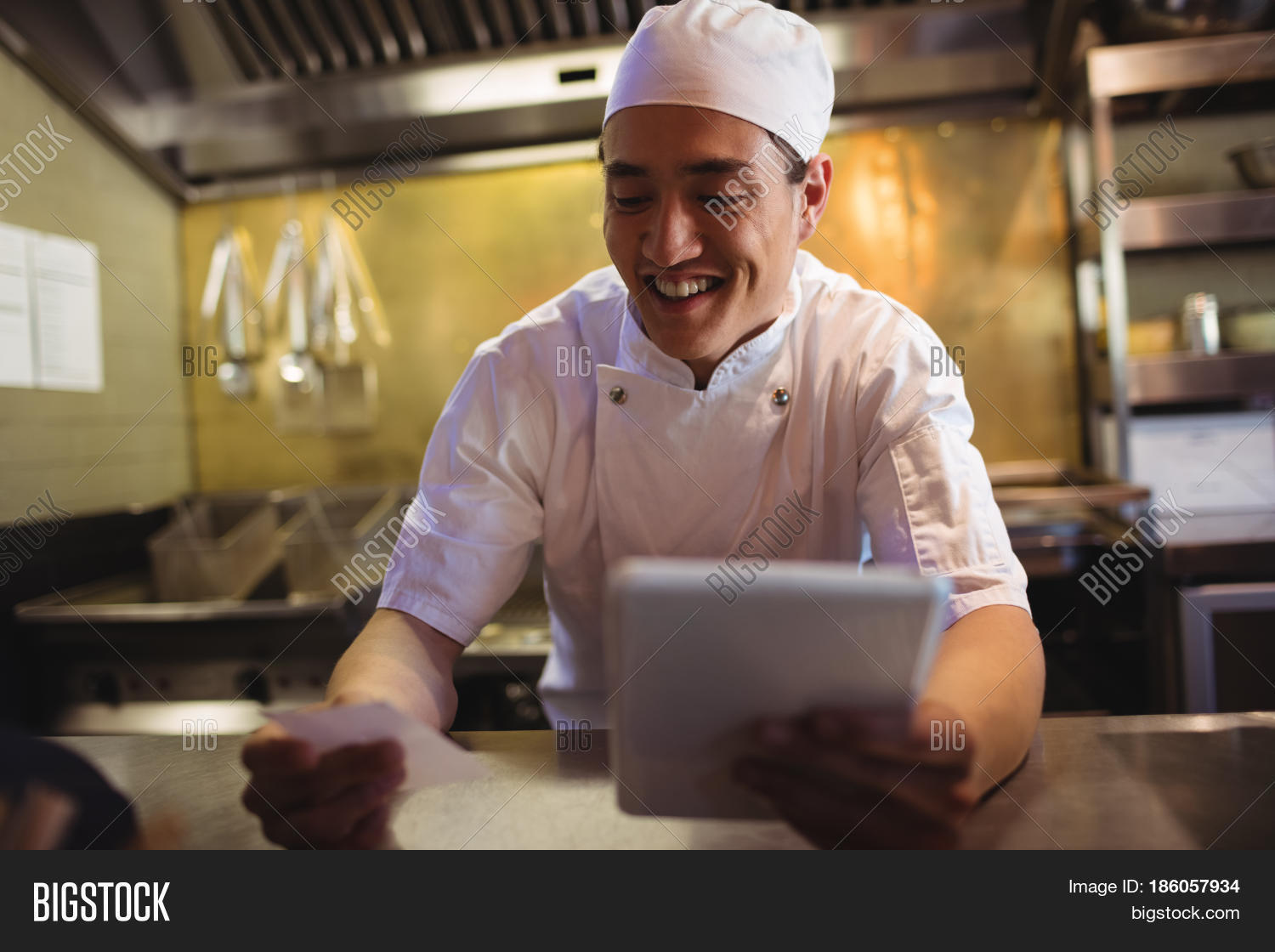 Smiling Chef Looking Image & Photo (Free Trial) | Bigstock