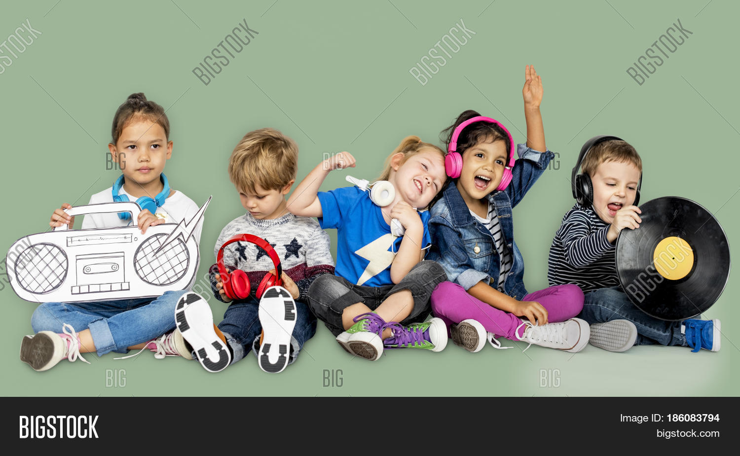 Little Children Music Image & Photo (Free Trial) | Bigstock