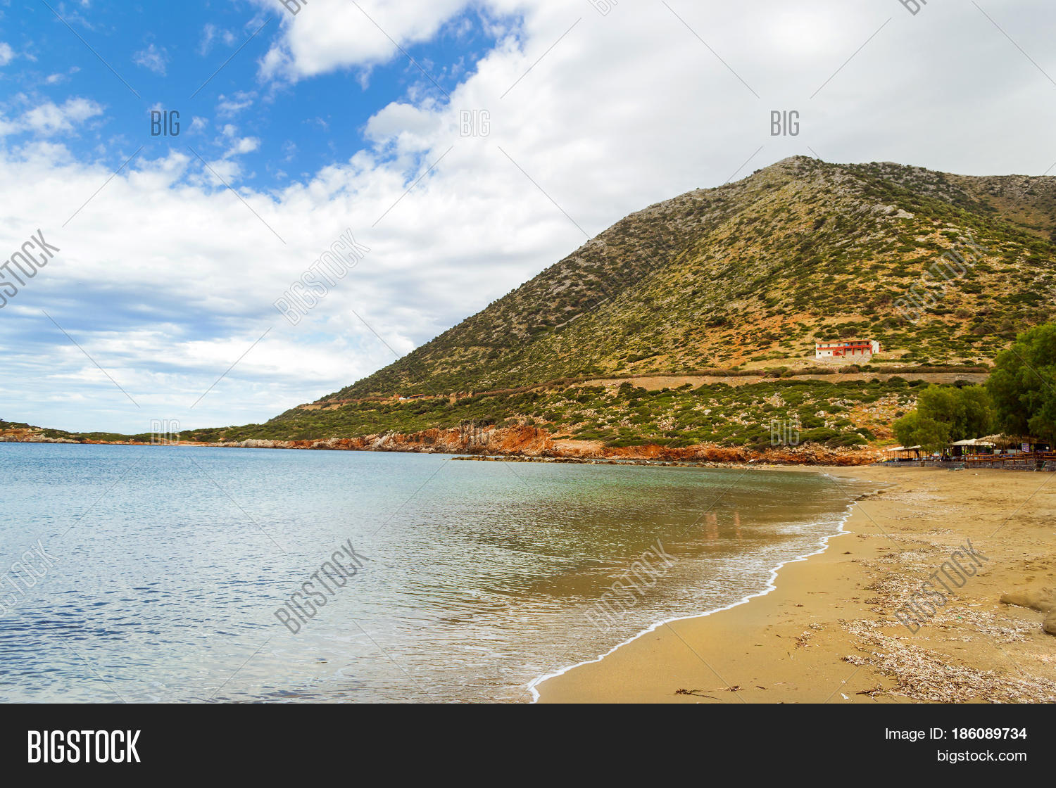 Sunny Sandy Livadi Image & Photo (Free Trial) | Bigstock