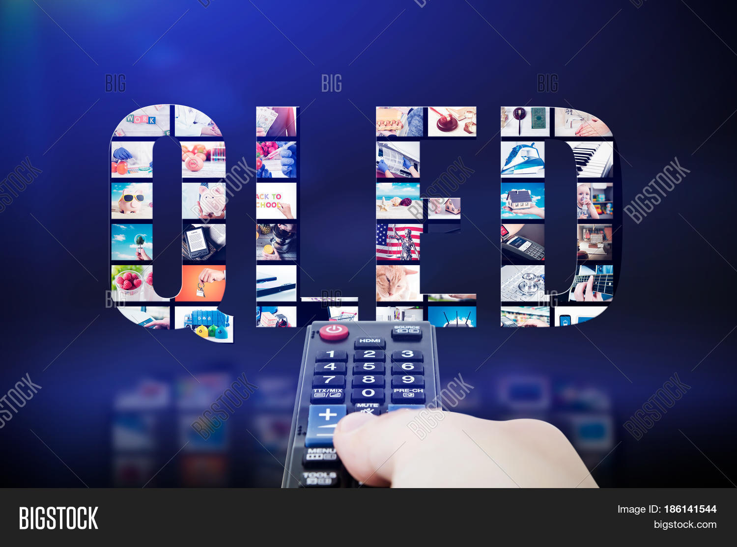 Qled Quantum Dot Tv Image & Photo (Free Trial) | Bigstock
