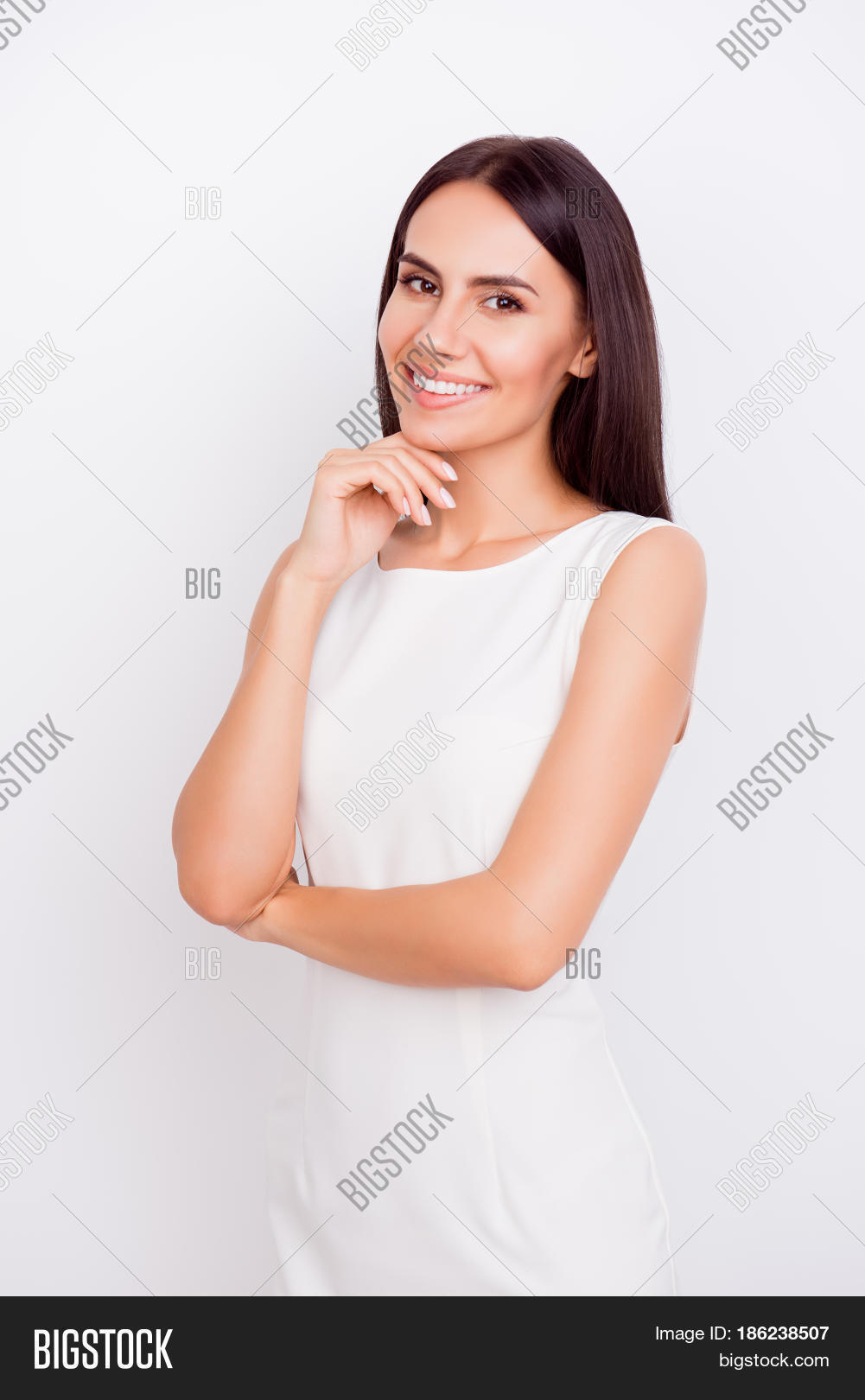 Portrait Slim Cute Image And Photo Free Trial Bigstock