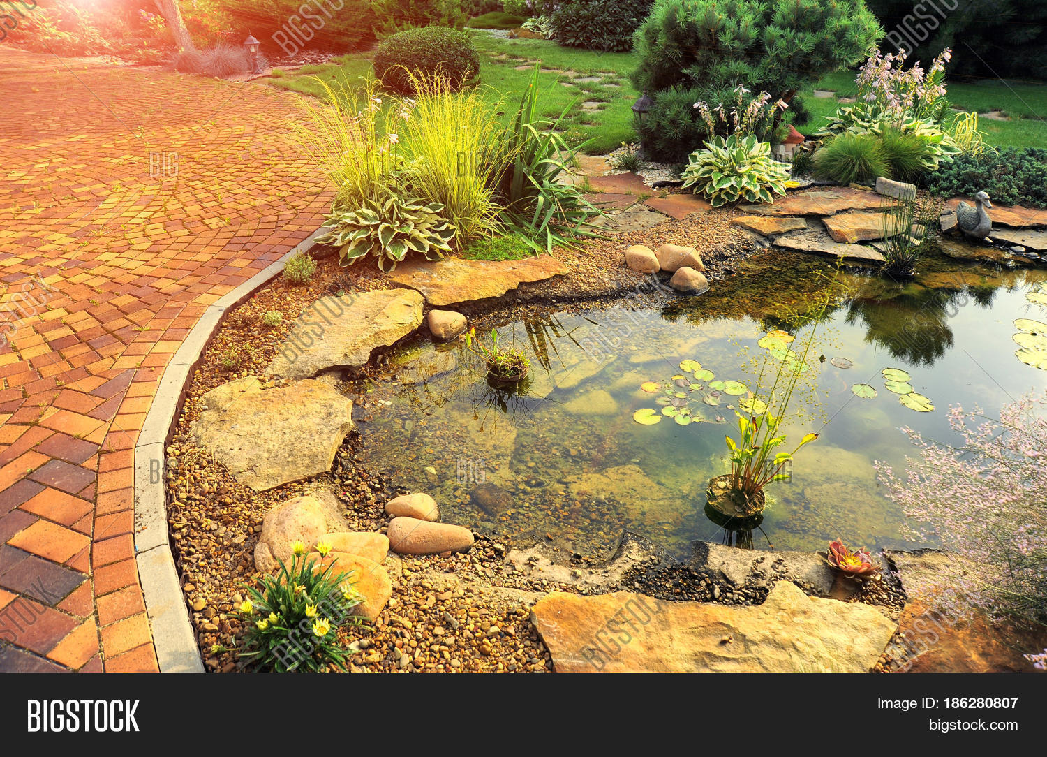 Beautiful Landscaping Image And Photo Free Trial Bigstock