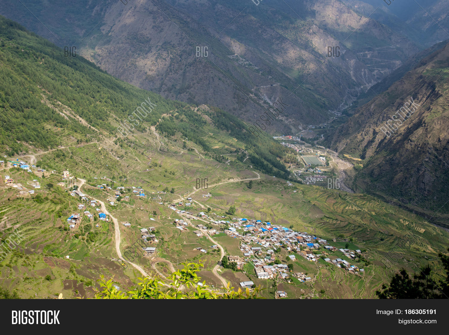 Town Valley Image & Photo (Free Trial) | Bigstock