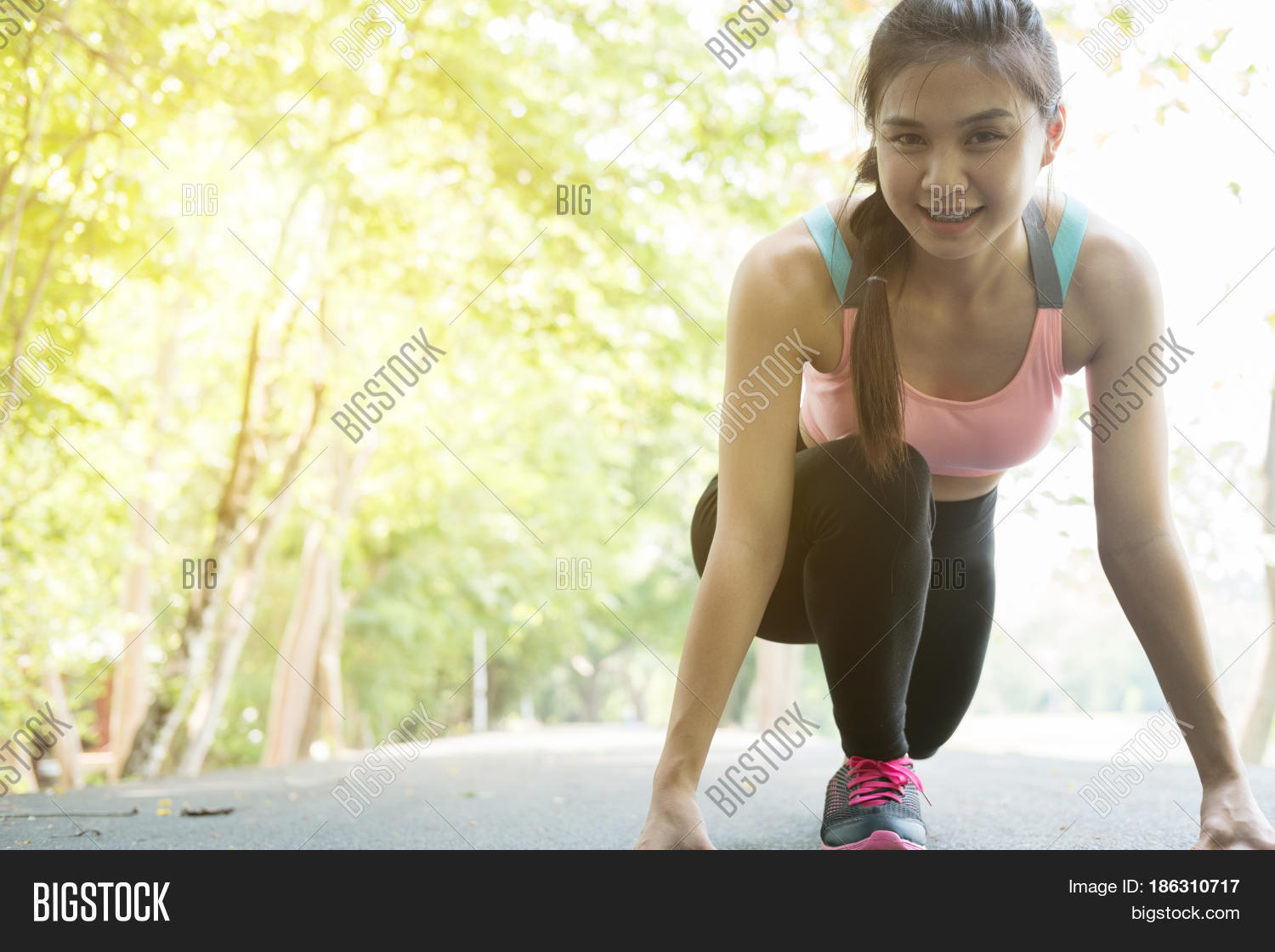 Sportswoman Athletic Image & Photo (Free Trial) | Bigstock