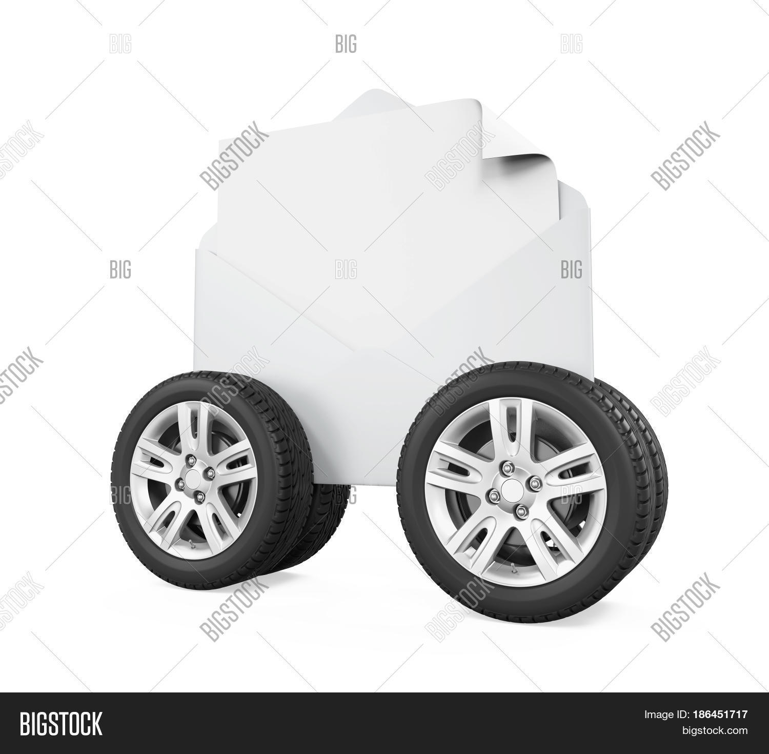Envelope Wheels Image & Photo (Free Trial) | Bigstock