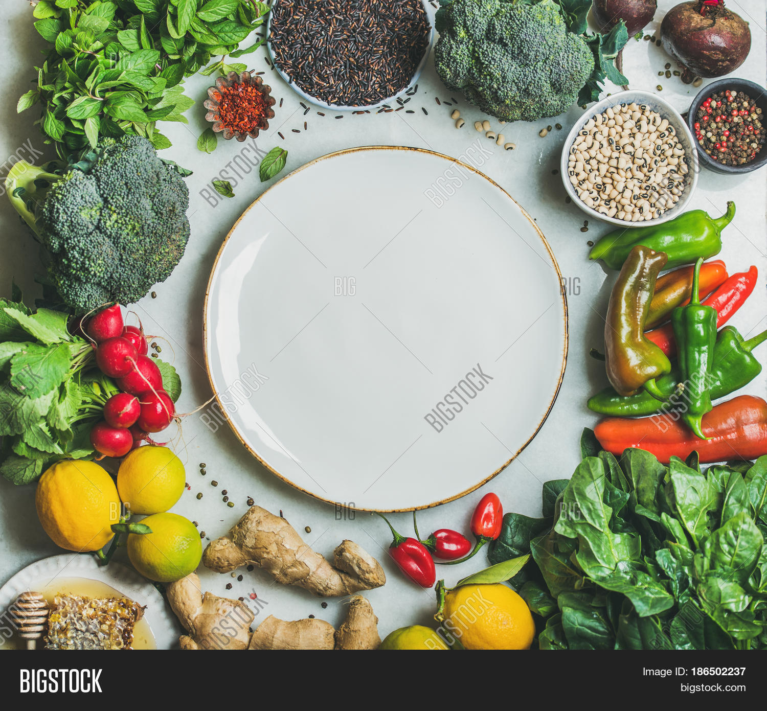 Clean Eating Healthy Image & Photo (Free Trial) | Bigstock