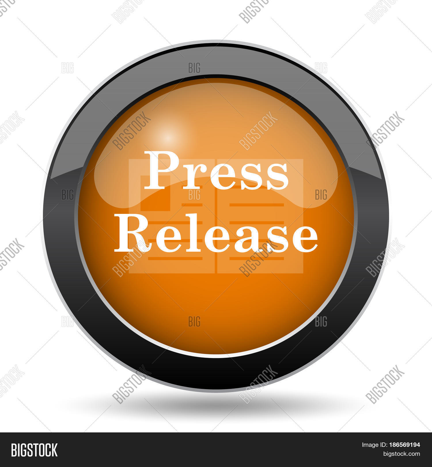 Press Release Icon Image & Photo (Free Trial) | Bigstock