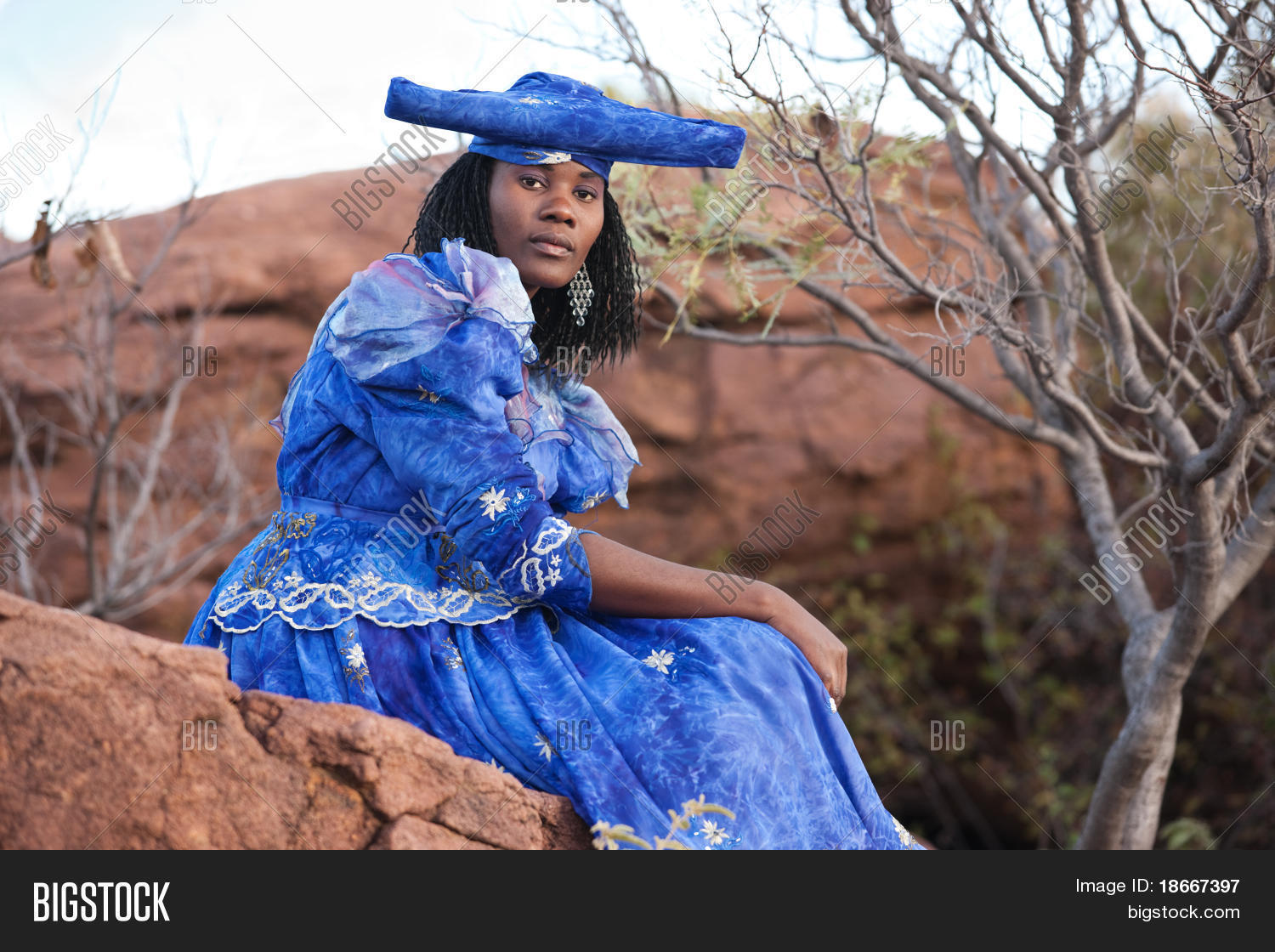 Herero African Girl Image & Photo (Free Trial) | Bigstock