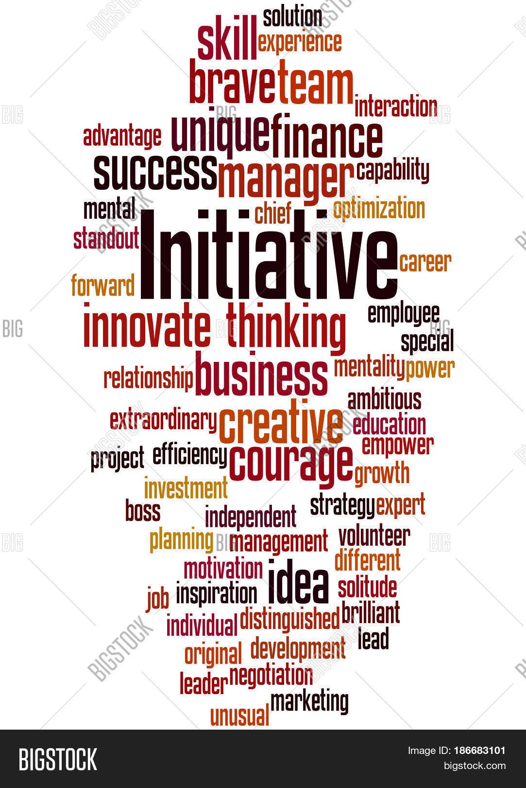 Initiative, Word Cloud Image & Photo (Free Trial) | Bigstock
