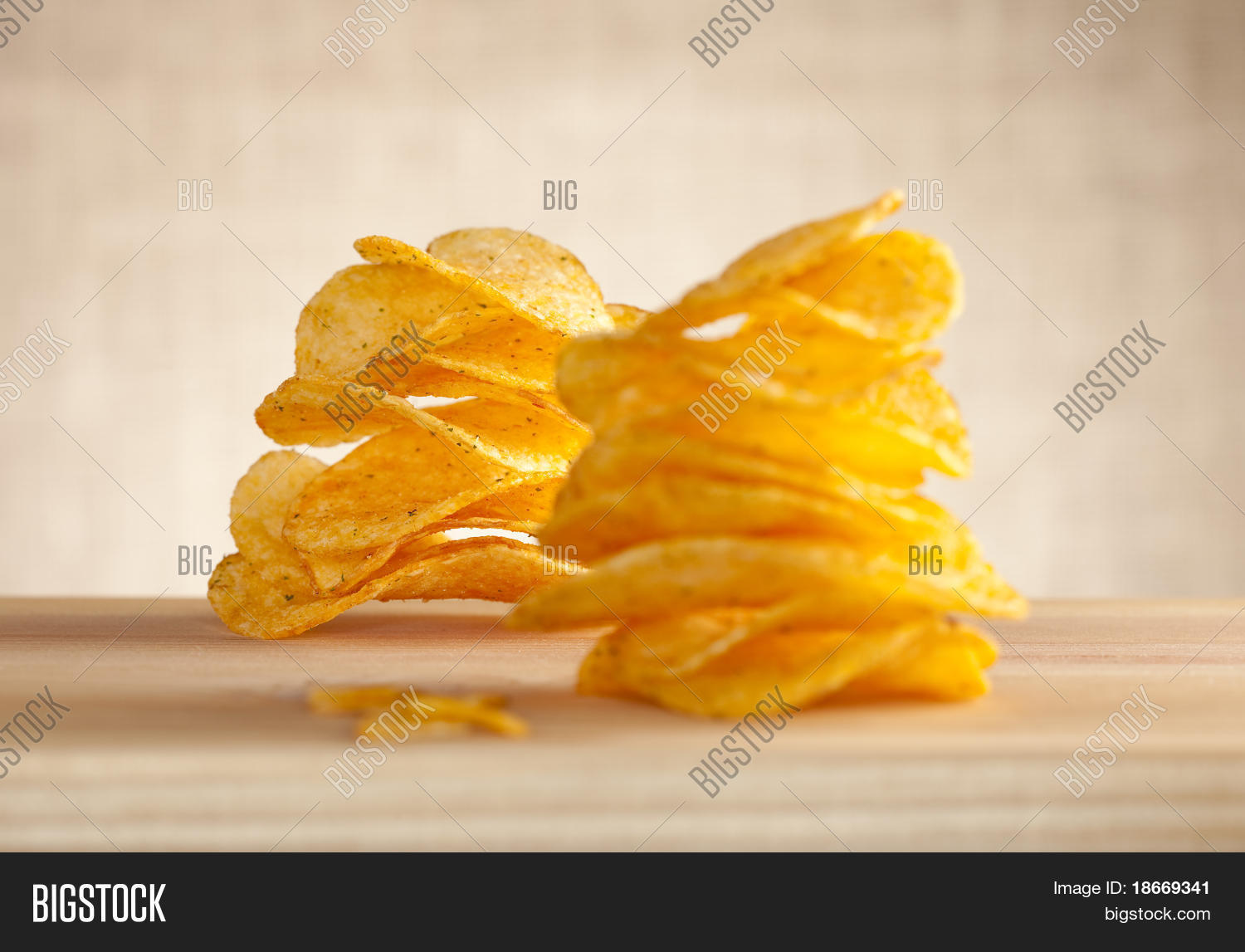 Potato Crisps Two Image & Photo (Free Trial) | Bigstock