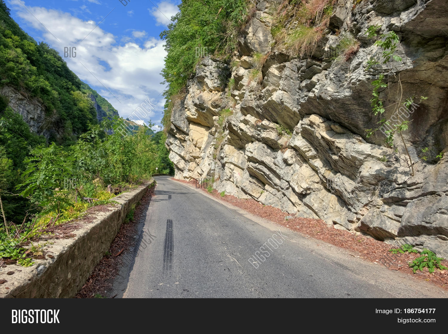 Narrow Mountain Road Image & Photo (Free Trial) | Bigstock