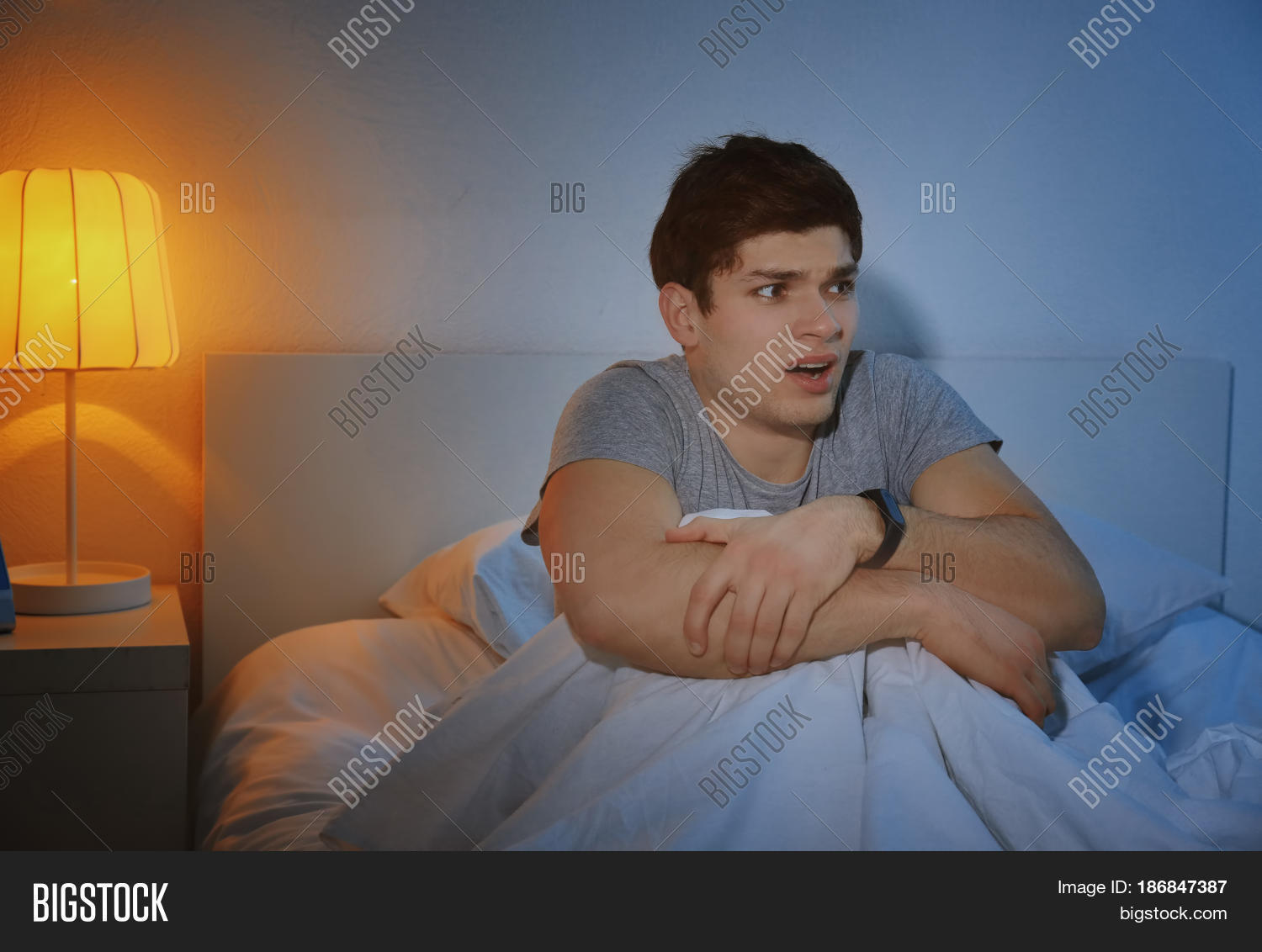 Young Scared Man Image & Photo (Free Trial) | Bigstock