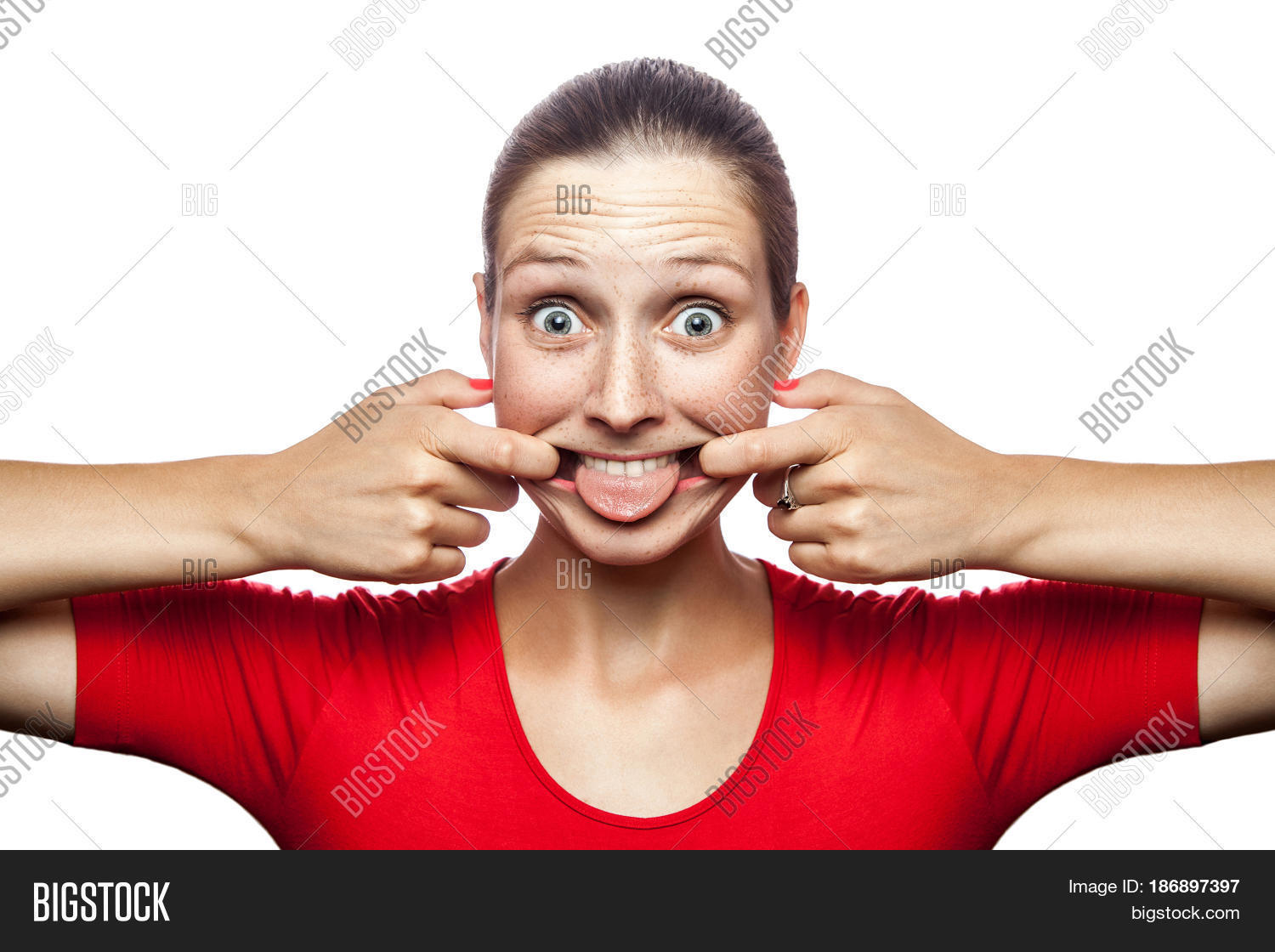 Portrait Crazy Funny Image & Photo (Free Trial) | Bigstock