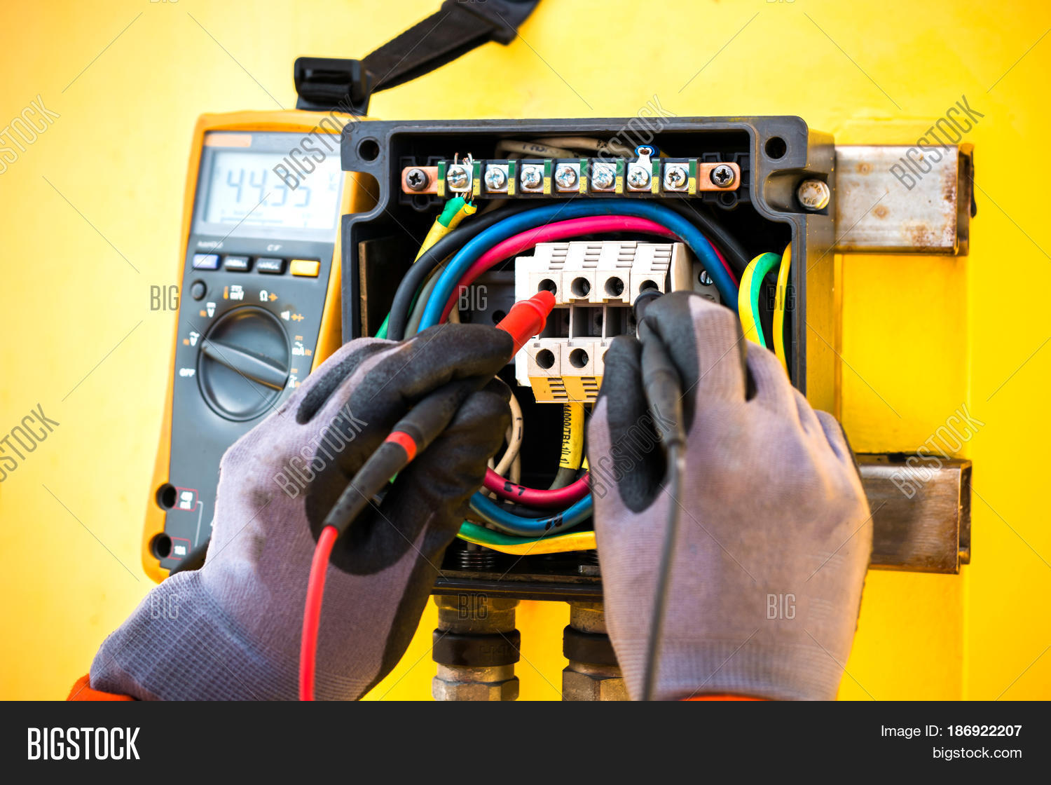 Electricianclose Hand Image & Photo (Free Trial) | Bigstock