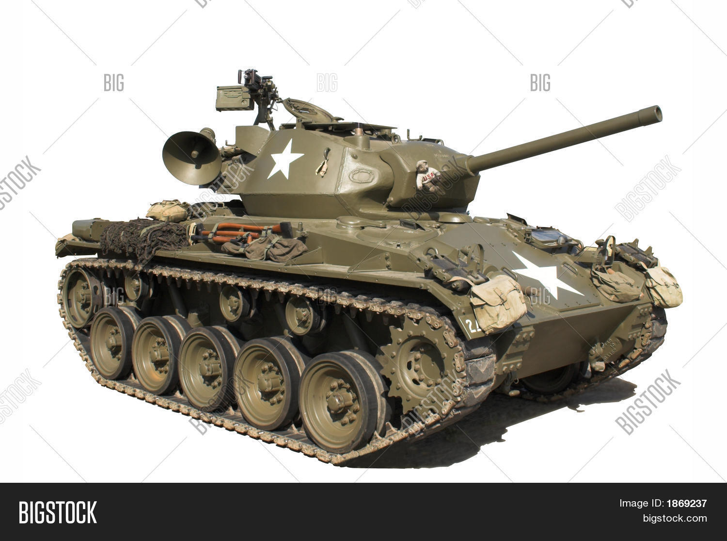 M24 Chaffee Tank Image & Photo (Free Trial) | Bigstock