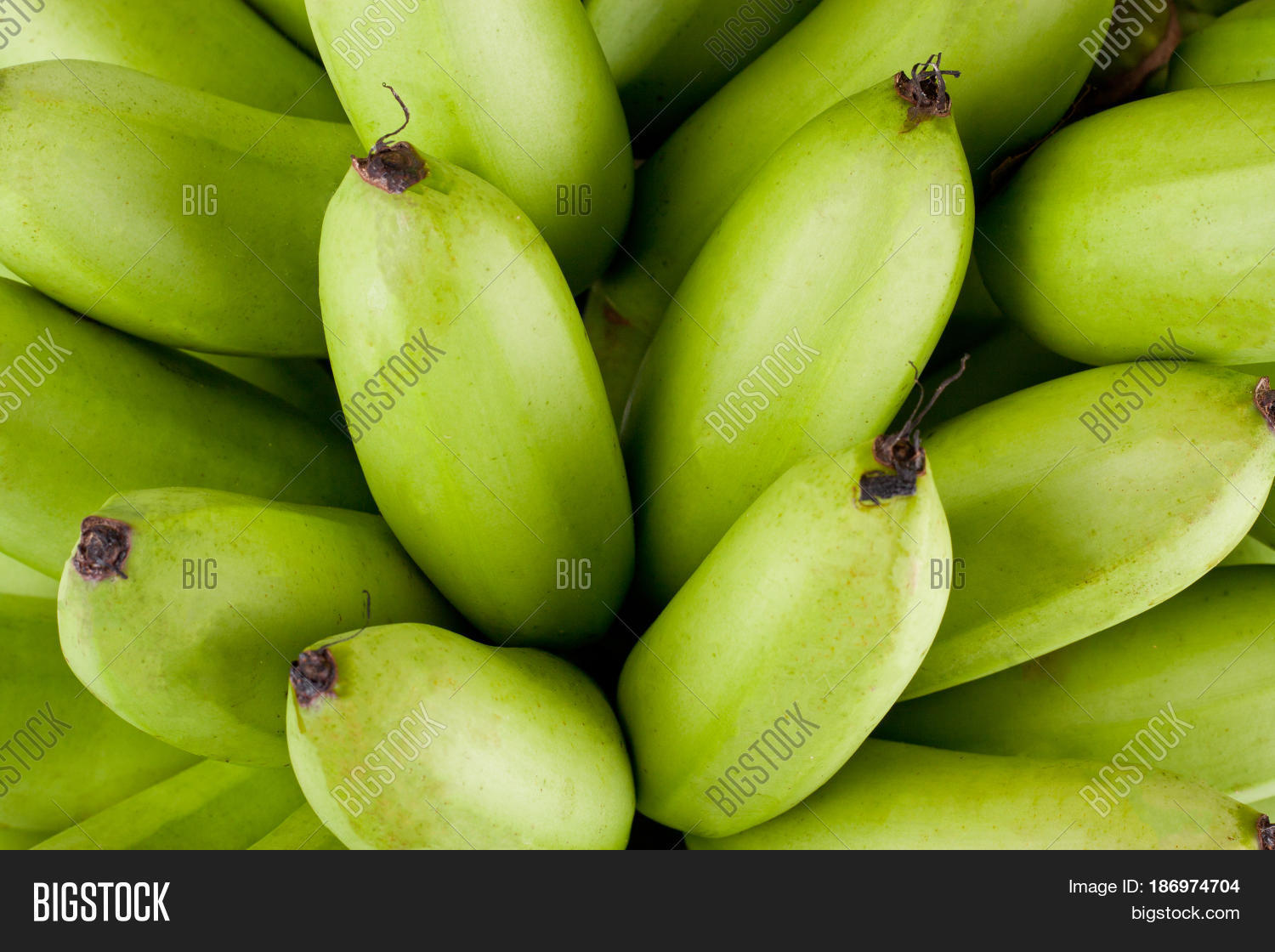 Raw Golden Bananas On Image & Photo (Free Trial) | Bigstock