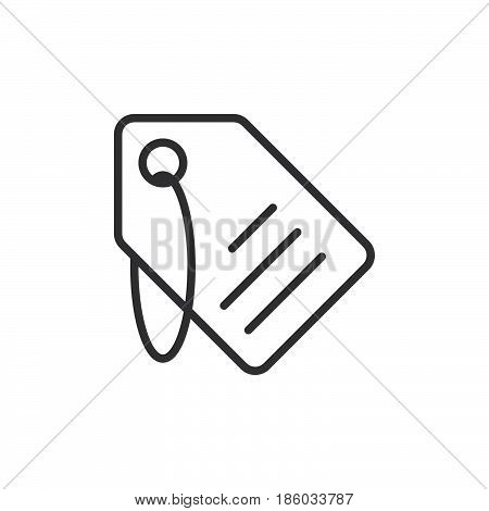 Price Tag Line Icon Vector & Photo (Free Trial) | Bigstock