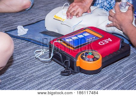 Cpr Aed Training Dummy Image & Photo (Free Trial) | Bigstock