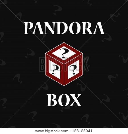Red Pandoras Box On Vector & Photo (Free Trial) | Bigstock