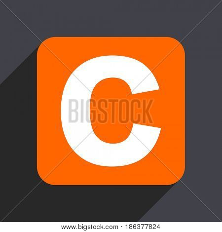 Copyright Orange Flat Image & Photo (Free Trial) | Bigstock