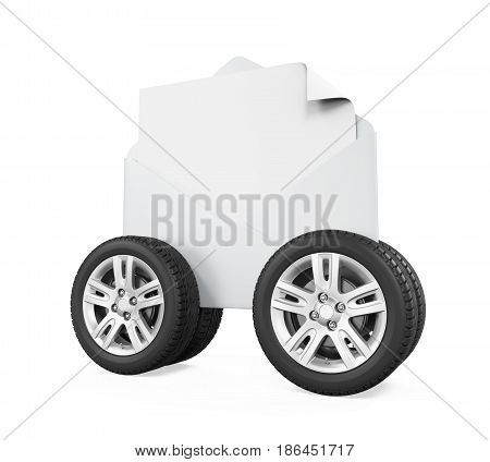 Envelope Wheels Image & Photo (Free Trial) | Bigstock
