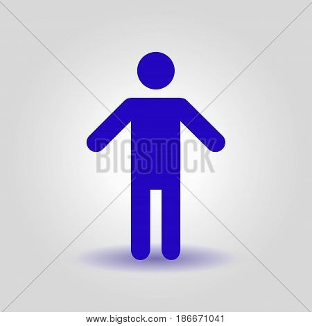 Human Male Sign Icon Vector & Photo (Free Trial) | Bigstock
