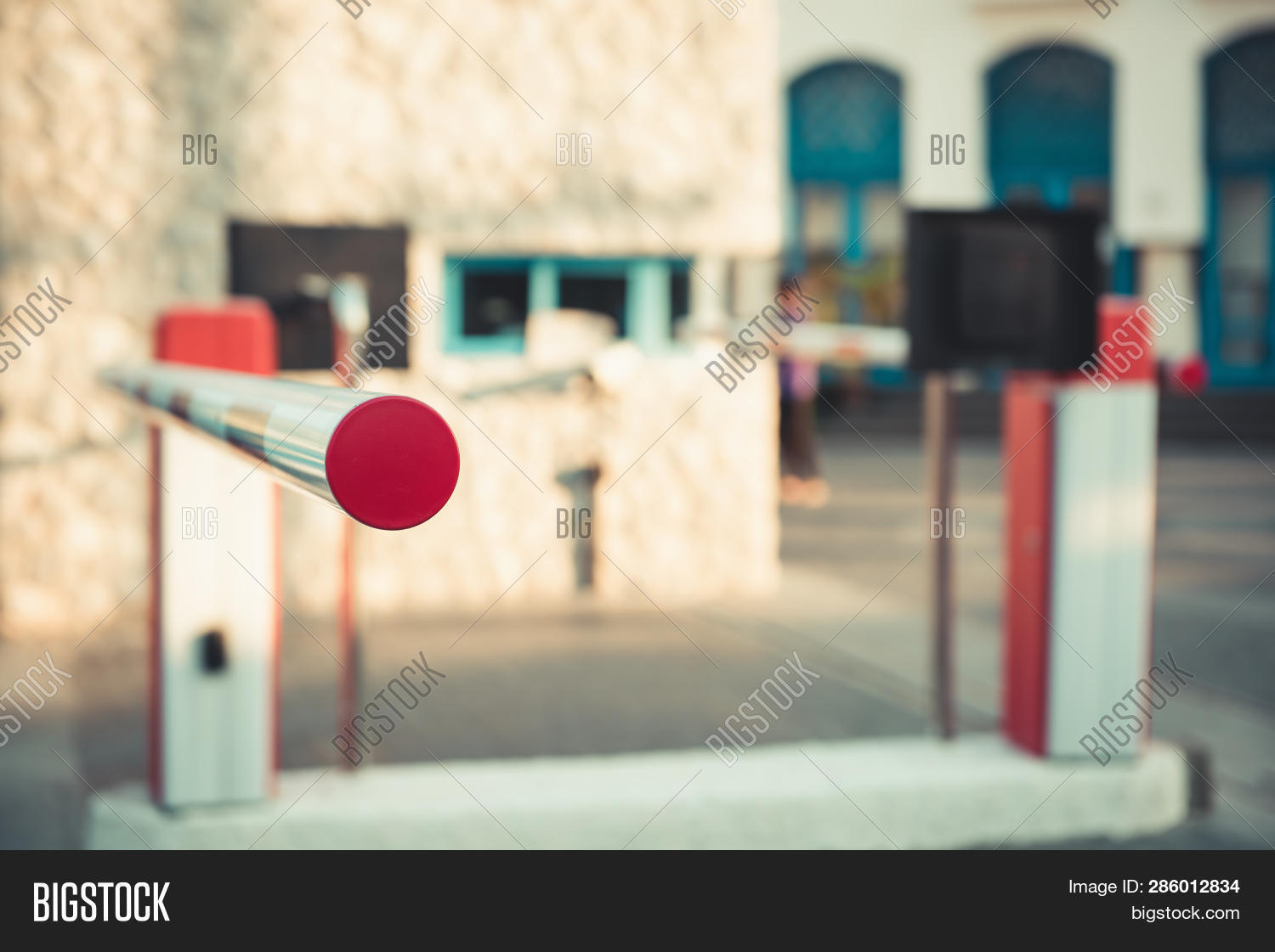 Barrier Gate Entrance Image & Photo (Free Trial) | Bigstock