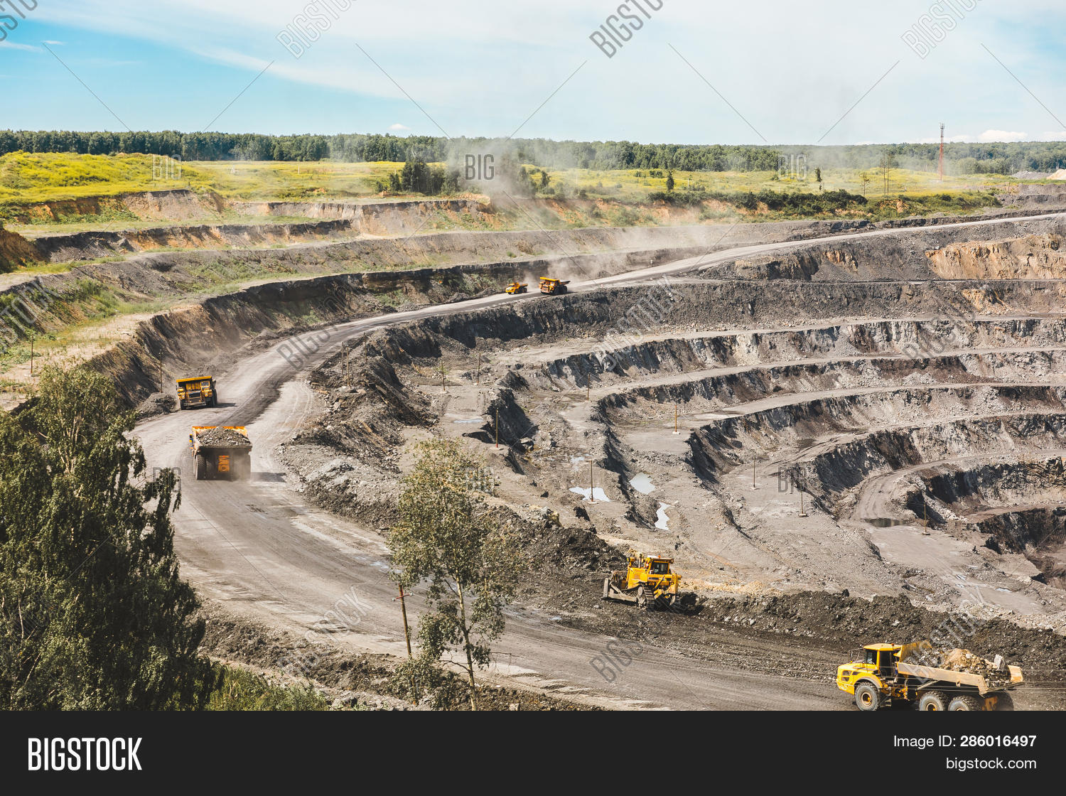 Large Quarry Dump Image & Photo (Free Trial) | Bigstock