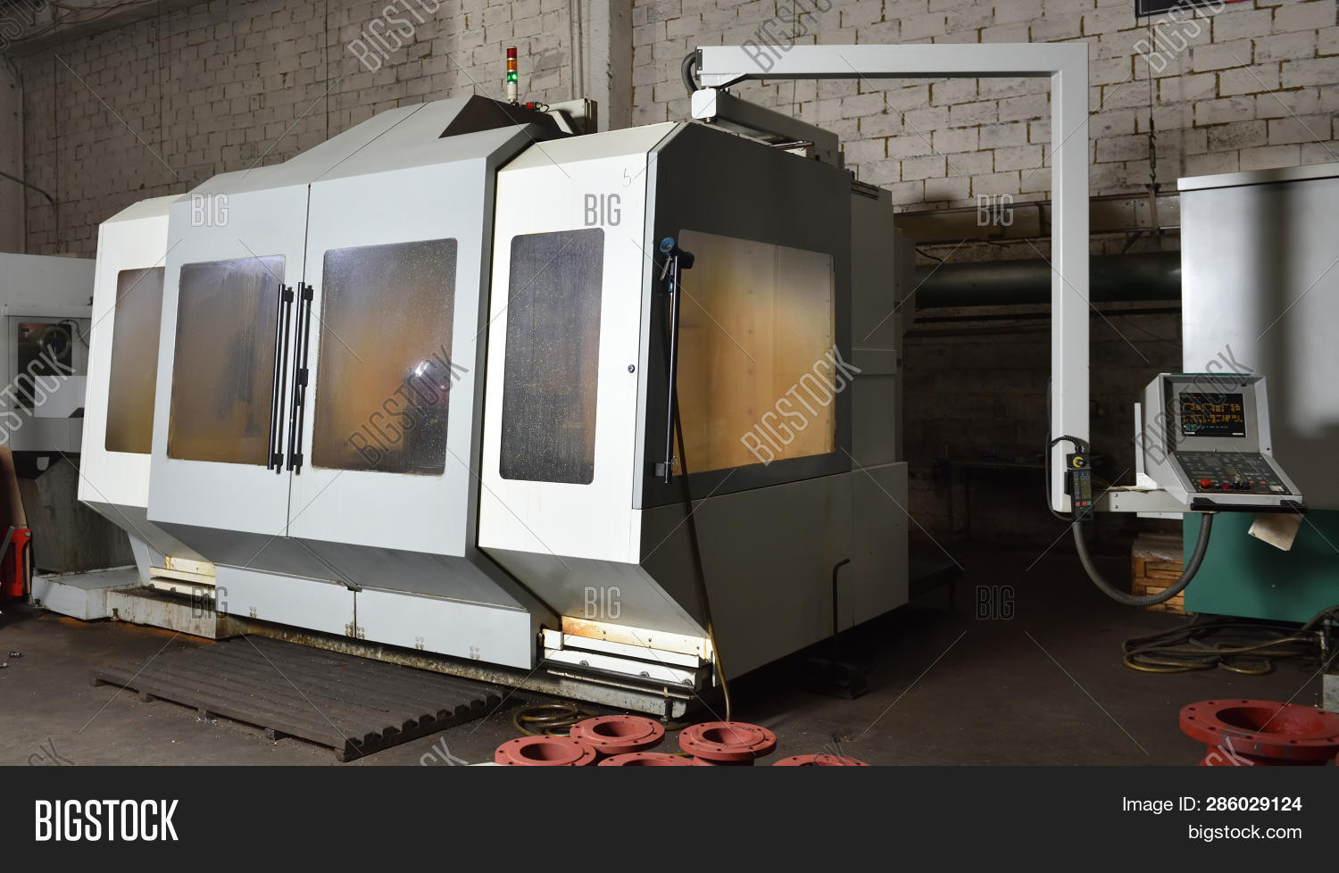 Cnc Machine Working Image & Photo (Free Trial) | Bigstock