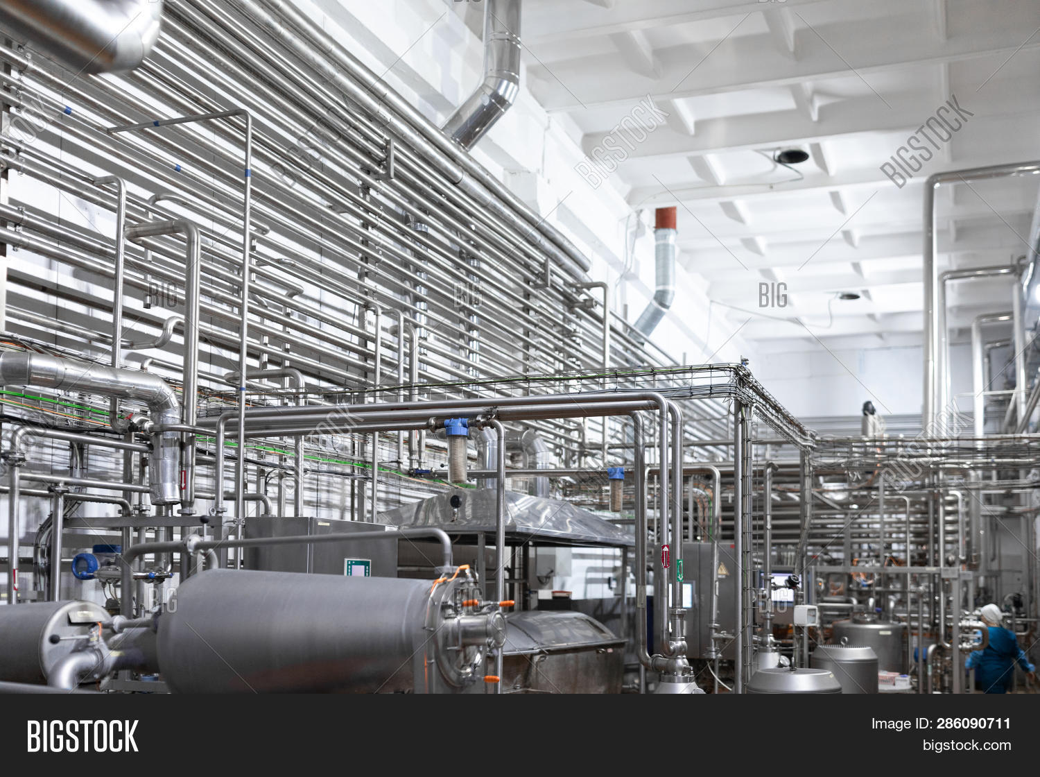 Steel Water Pipeline, Image & Photo (Free Trial) | Bigstock