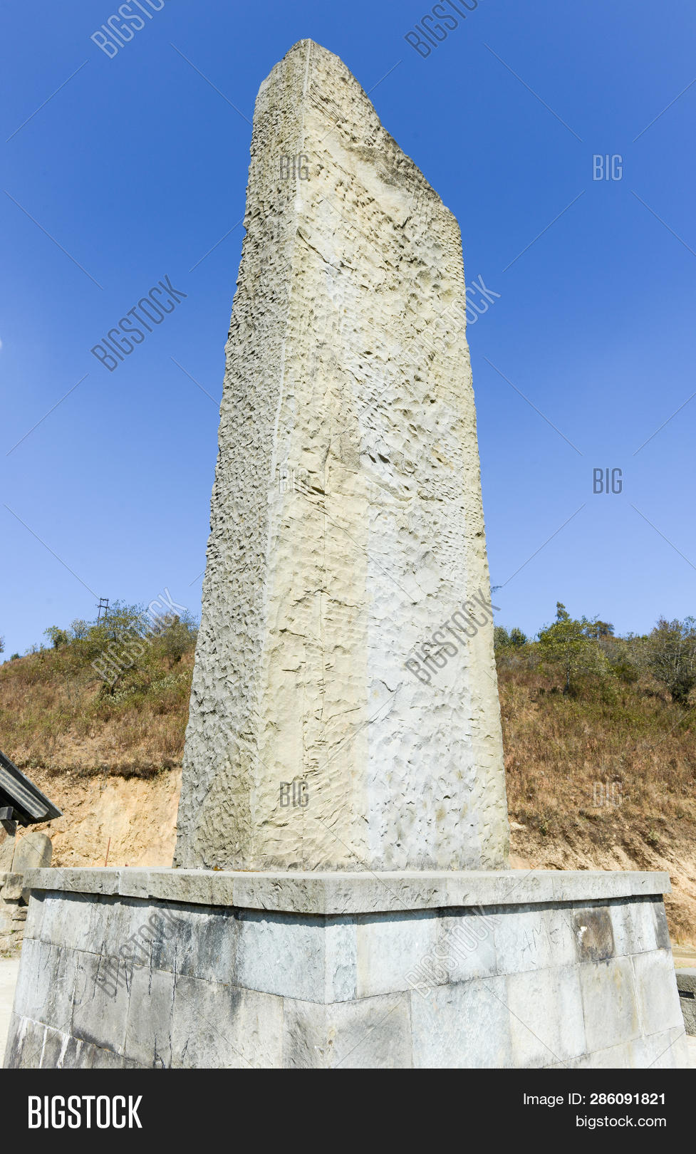 Tall Stone Obelisk Image & Photo (Free Trial) | Bigstock