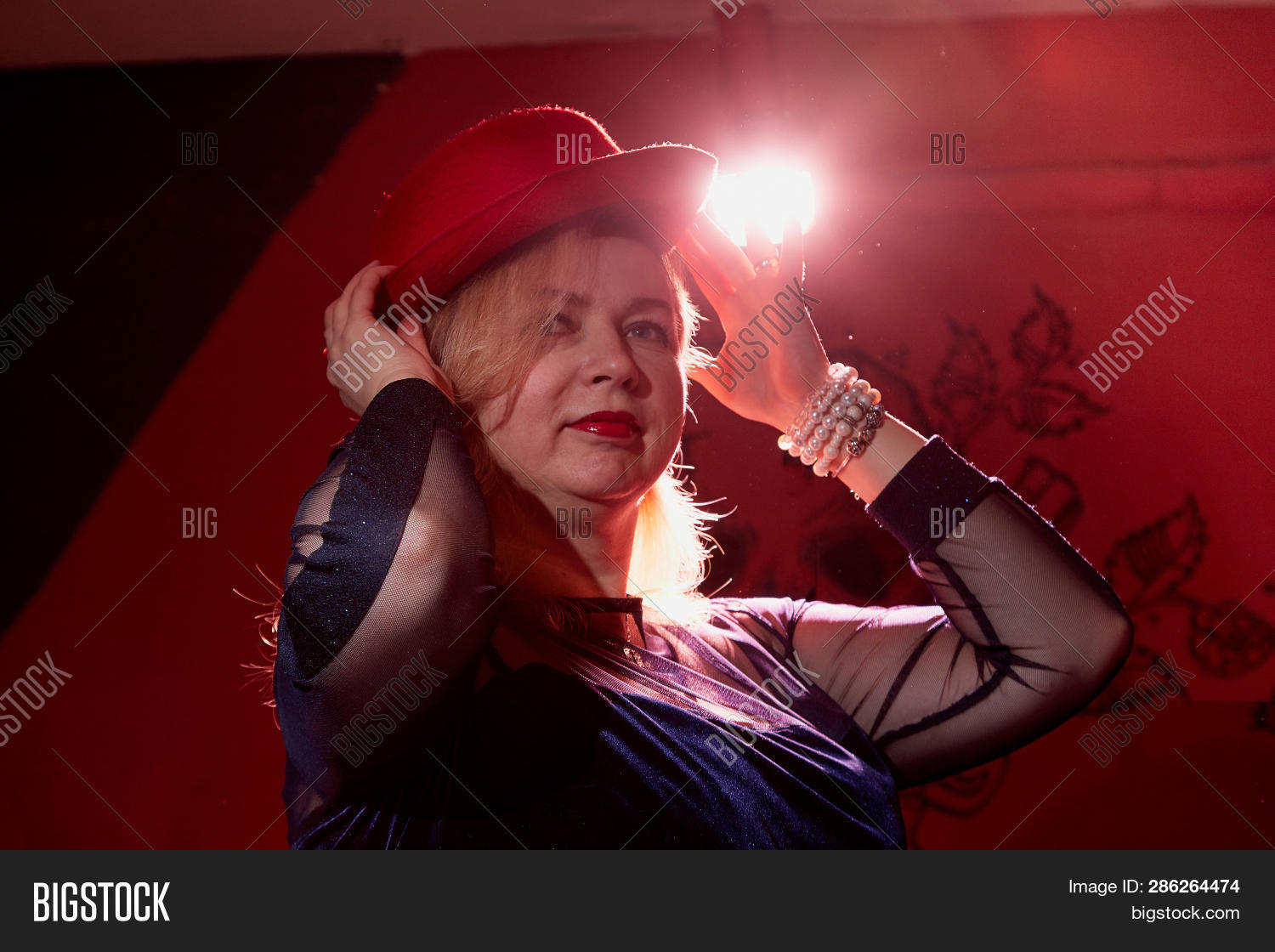 Fat Woman Wearing Hat Image & Photo (Free Trial) | Bigstock