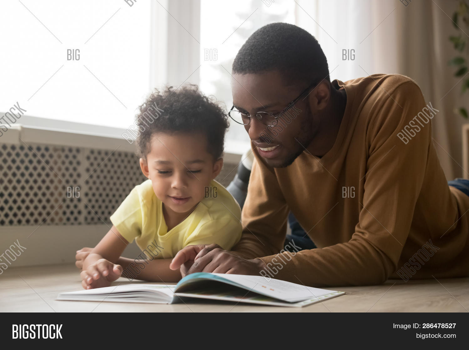 Happy Black Father Image & Photo (Free Trial) | Bigstock