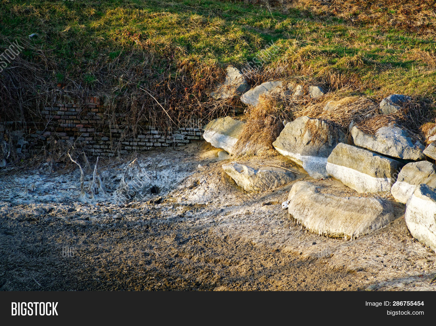 Dried Water Canal, Image & Photo (Free Trial) | Bigstock